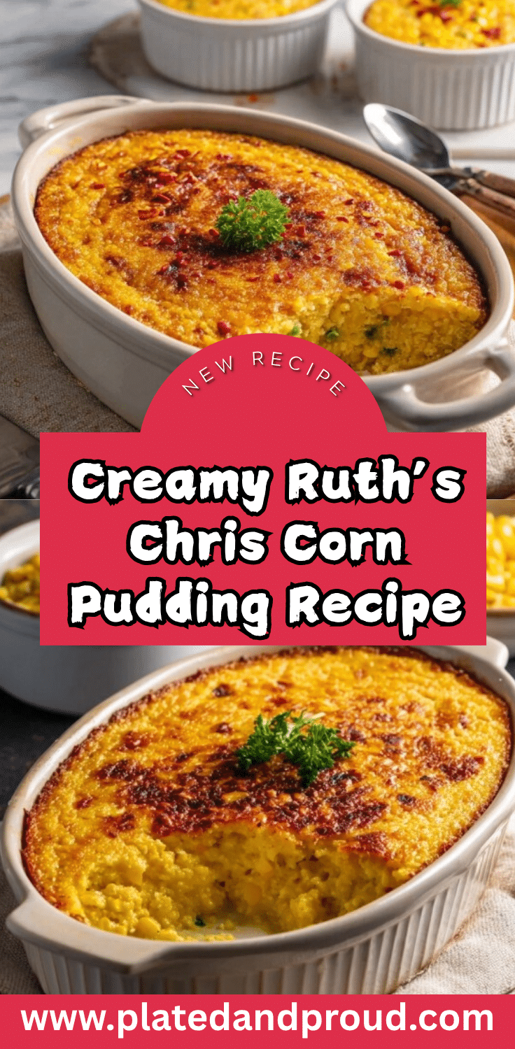 Ruth's Chris Corn Pudding: Creamy, Irresistible Side Dish